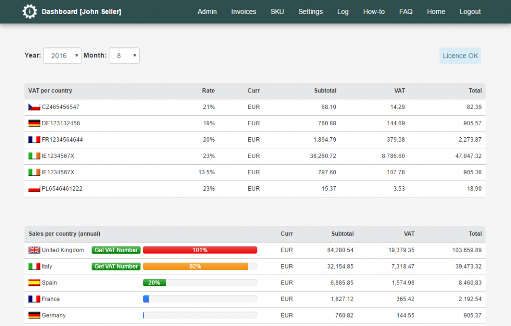 Invoice Machine - invoices for amazon | dashboard-invoice-machine-for ...