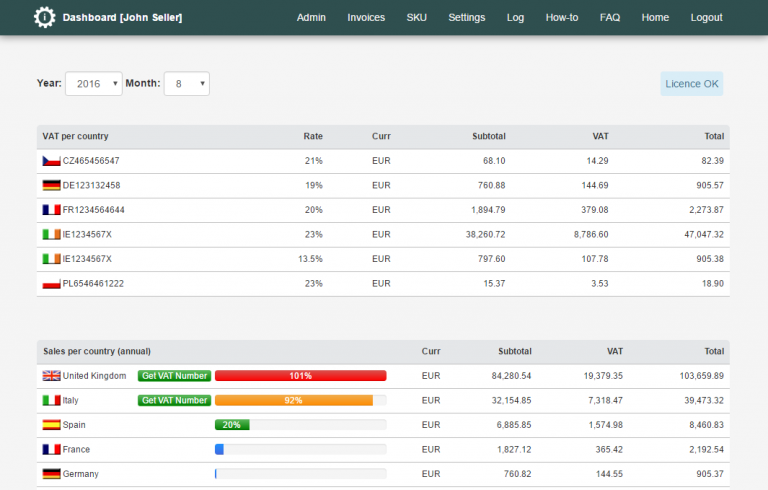Invoice Machine - invoices for amazon | dashboard-invoice-machine-for ...