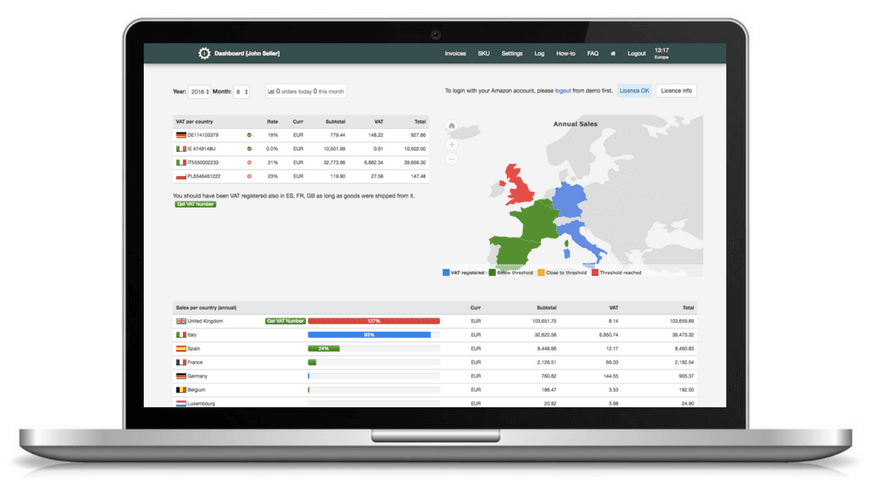 Invoice Machine - invoices for amazon | amazon vat invoices